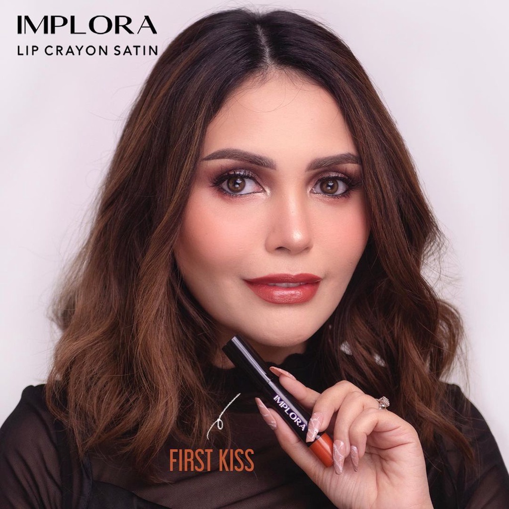 Promo Implora Lip Crayon Satin Lipstick Lip Cream Lipcream Lipcrayon ...