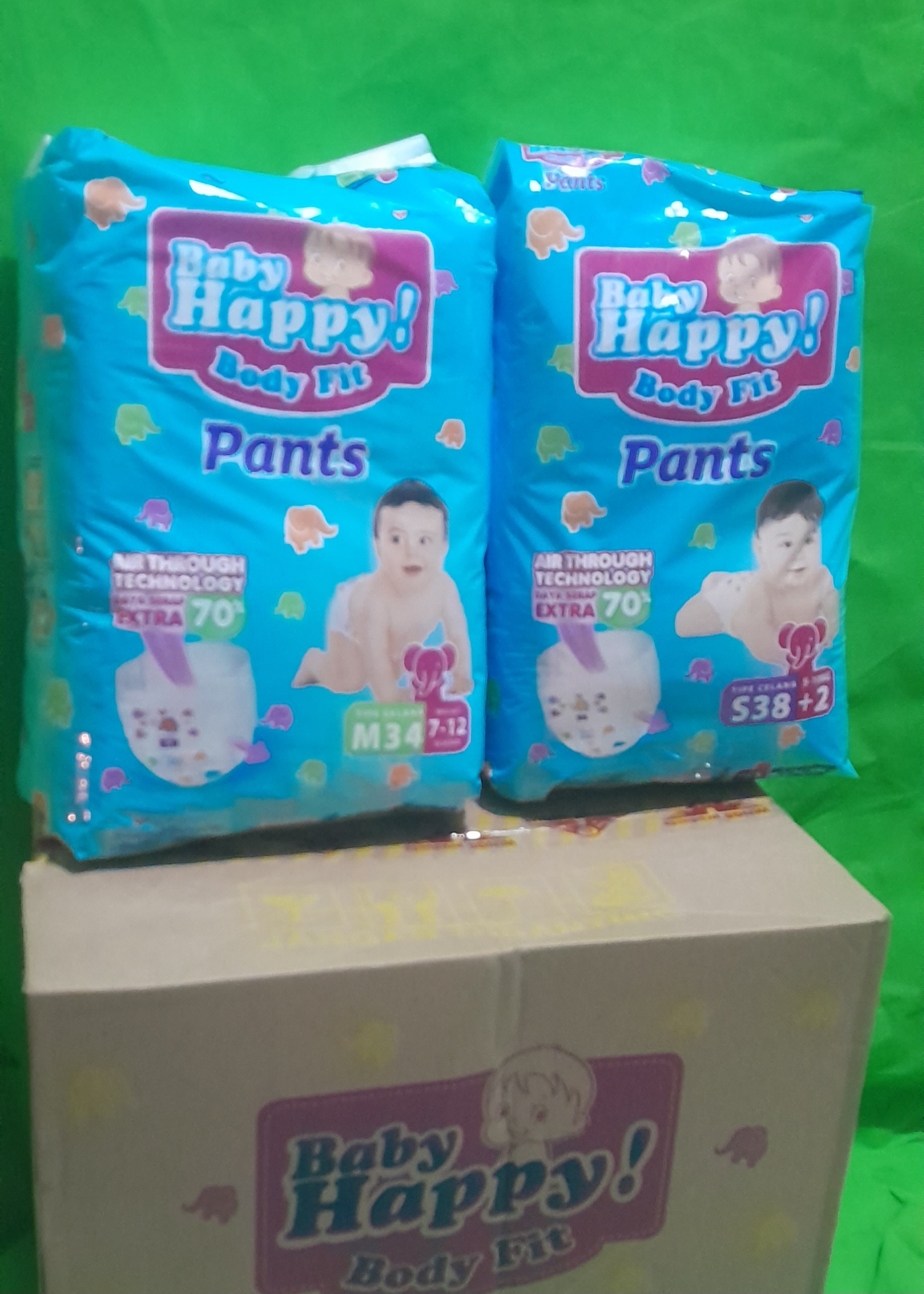 BELI 1 GRATIS TISU BASAH TERMURAH PAMPERS BABY HAPPY S,M,L,XL,XXL