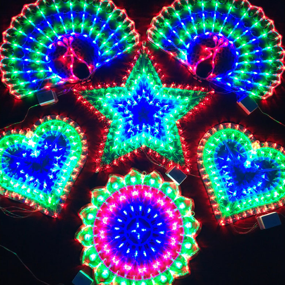 【Philippine Standard】 Christmas fairy lights Parol five Star Eye ...