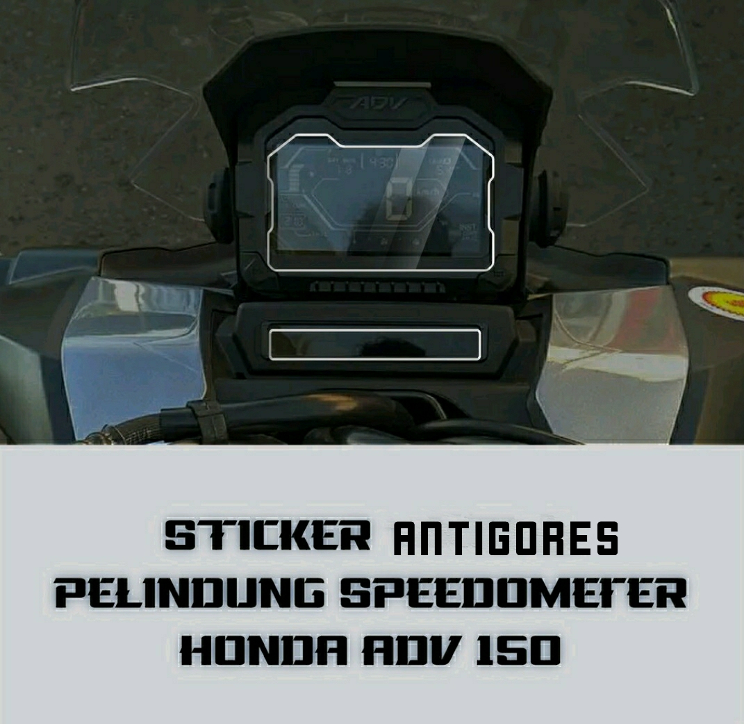 Promo Stiker Antigores speedometer honda ADV 150 Stiker pelindung ...