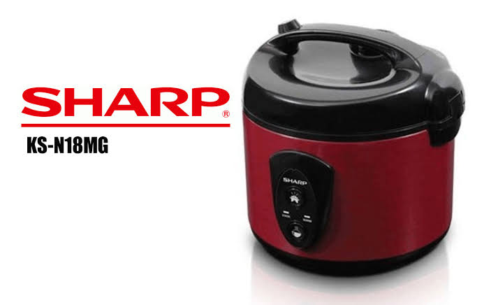 Sharp Ks-N18Mg SL Rice Cooker 3in1 Kapasitas 1,8Liter