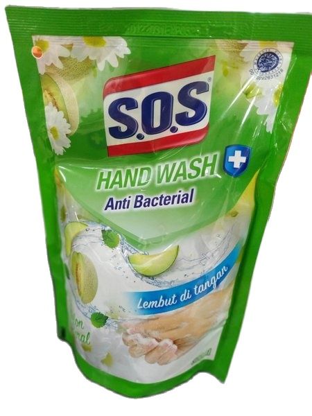 Jual Sos Hand Wash Sabun Cuci Tangan Anti Bacterial Bakteri Virus Isi ...