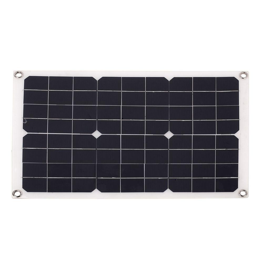 Outdoor Solar Panel 20W 18V Portable Solar cell Emergency Power Supply ...
