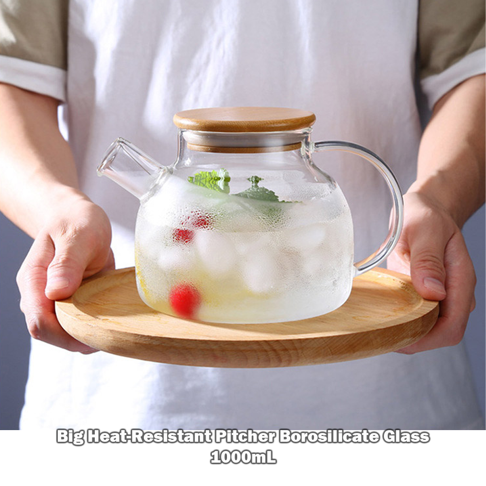 Promo Pitcher Teko Tahan Panas Dingin Chinese Tea Maker Borosilicate ...