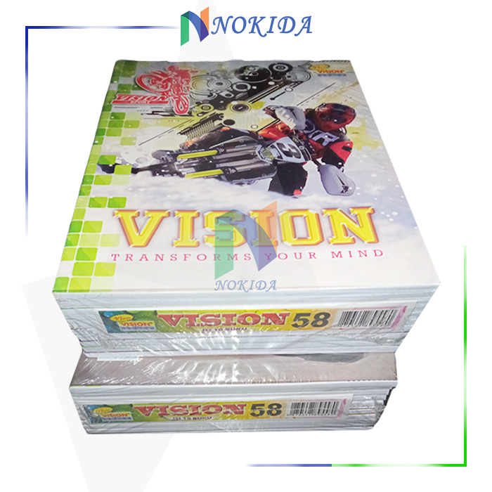 Jual Nokida Buku Tulis Vision 58 Lembar [1 Pack] / Catatan / Tugas ...